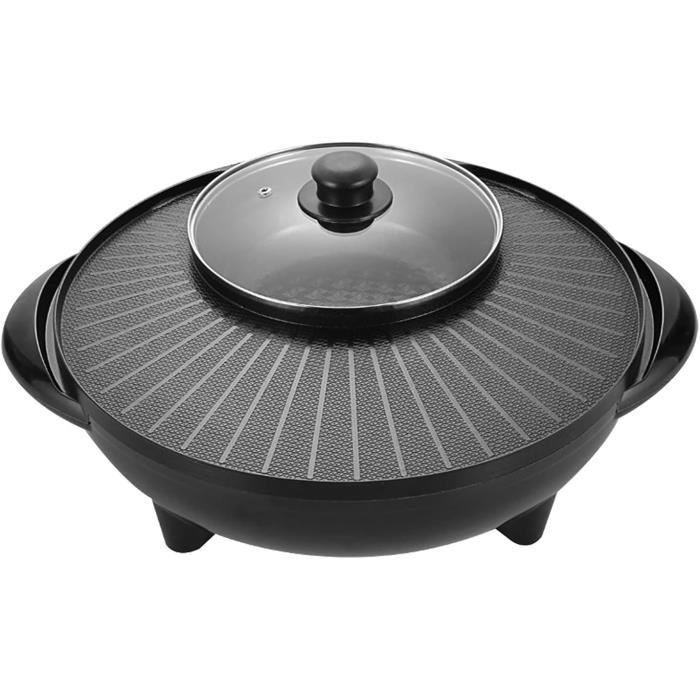 Hot Pot Électrique Et Barbecue, Hot Pot Multifonction 2 en 1 Hot Pot ...