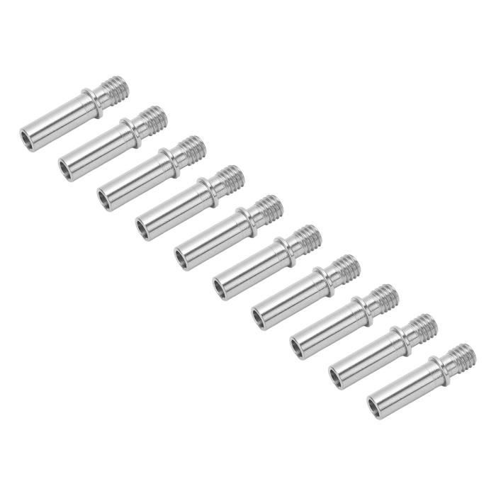 Cikonielf tube de gorge Hotend 10 pièces M6 Hotend Throat Tube connexion directe robuste en ...