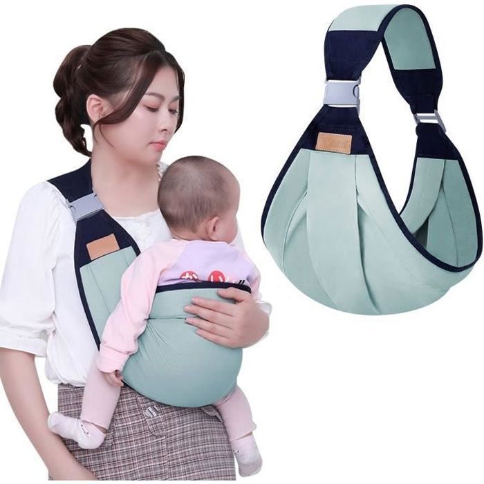 Porte bébé 0-36 mois Multifonctionnel - Confortable et Respirant, Vert ...