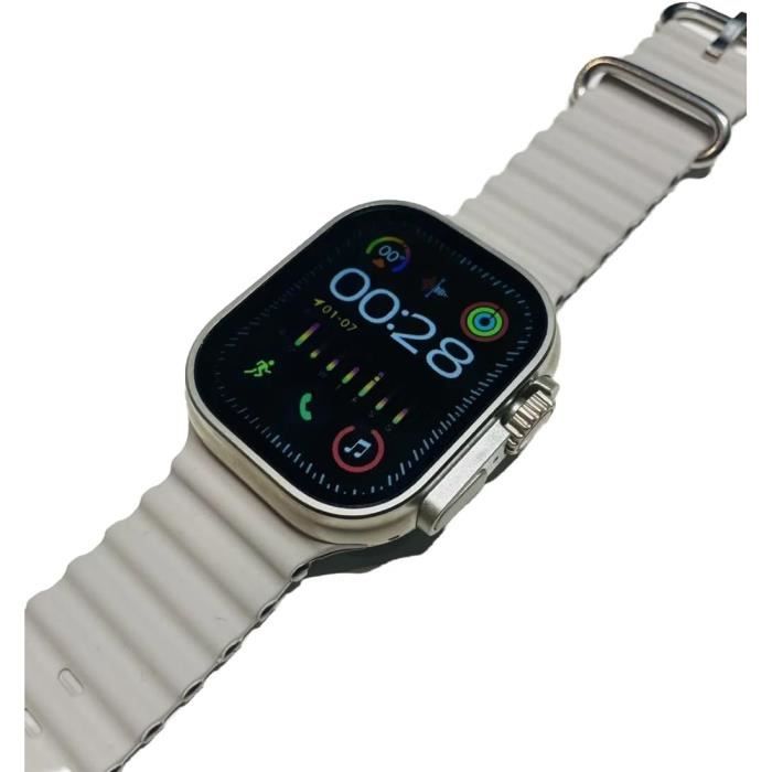 Montre Connectée Smartwatch Ios-Android Écran Lumineux Etanche Ip65Avec ...