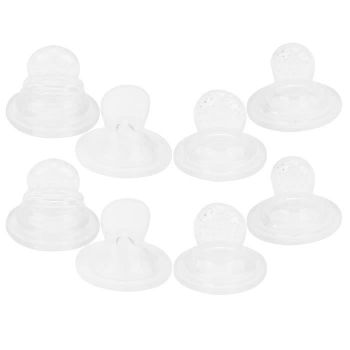 EJ.life Mamelon de bébé Bébé mamelon dentition nourrisson sucette ...