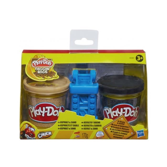 Ensemble de pâte à modeler Play Doh : Chuck et ses amis : Asphalte et ...