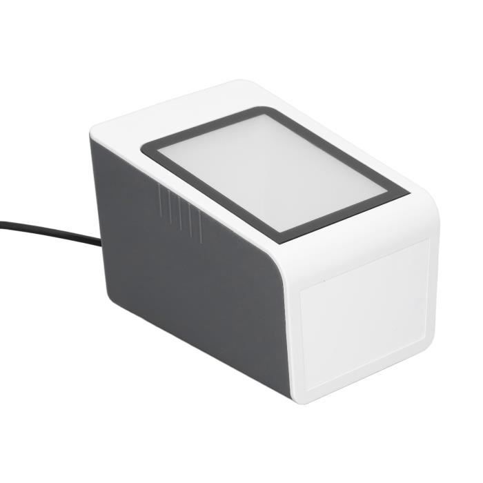 Qiilu Scanner de code-barres Scanner de codes à barres de bureau ...