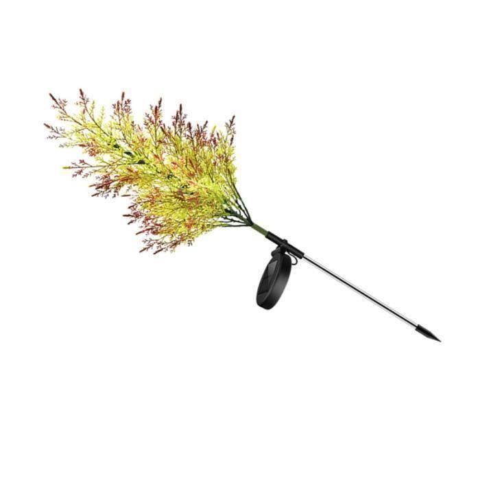 Shunli-1pc Solar Yard Lampe 8 LED Pine Stick Stick Lampe Lampe ...