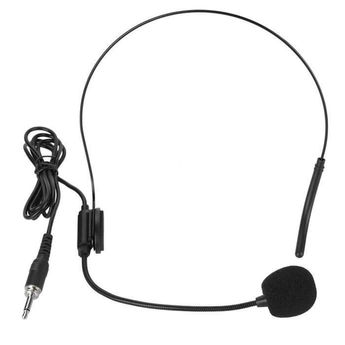 Changan-Microphone Micro casque UHF sans fil portable avec émetteur ...