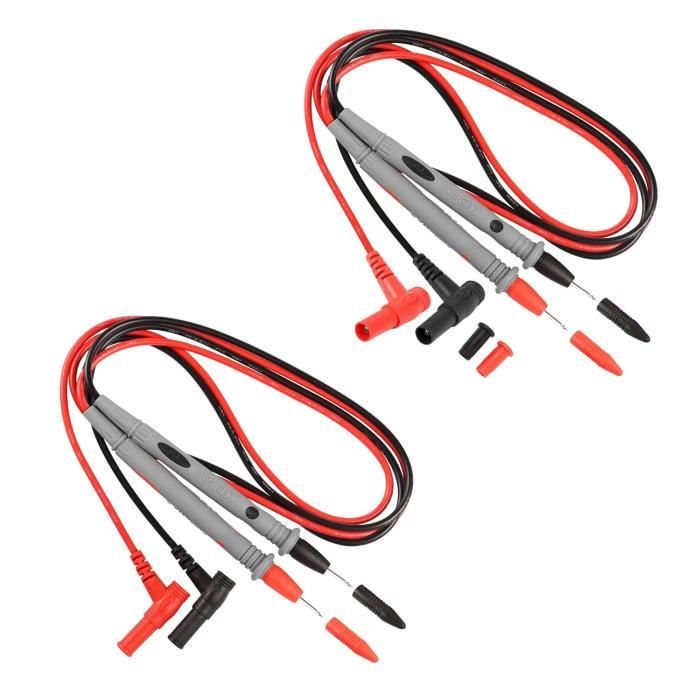 Cordons de test pour multimètre AC DC 1000V 3.3FT-1M Digital Laboratory ...