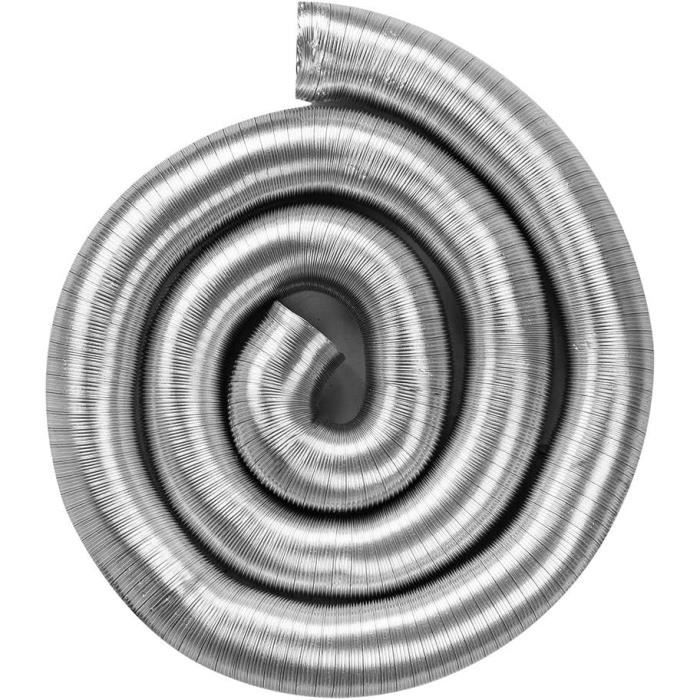 Neverest Semiflex 100mm - Conduit d’Air Semi-Rigide Extensible en Alm ...
