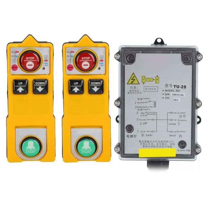 SURENHAP Télécommande de grue de levage Contrôleur de télécommandes de ...