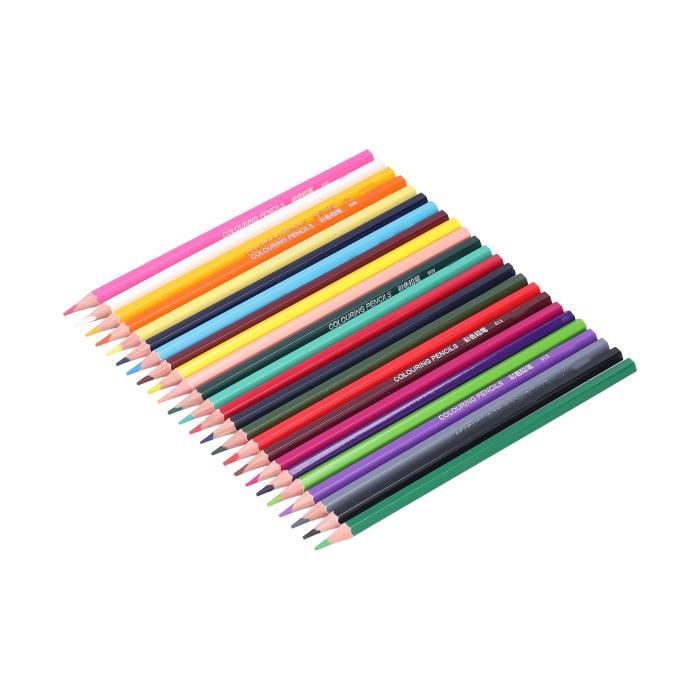 TMISHION Crayons à colorier Crayons de coloration pré-affûtés couleurs ...