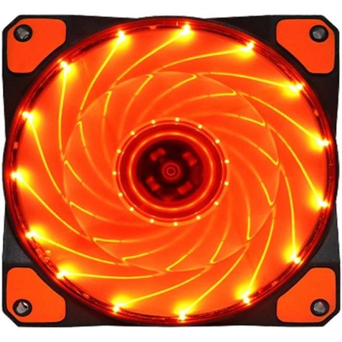 (Tm) Ventilateur De Boîtier Ventilateur Pour Processeur 15 Led Lumière ...