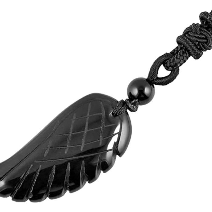Collier Et Pendentif Aile D'Ange Pendentif Collier Pierre Bijoux Pour ...
