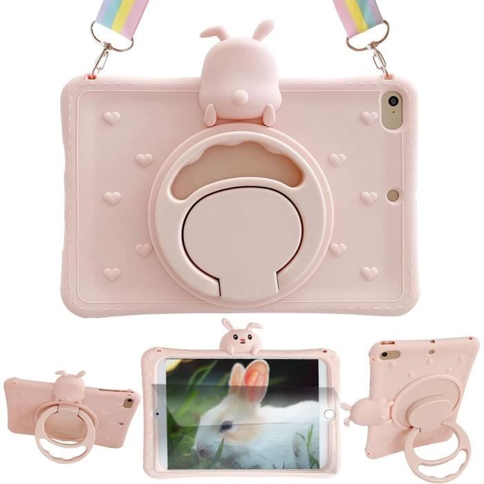 Coque Pour Ipad Mini 5-4-3-2-1, Avec Béquille Rotative, Bandoulière ...