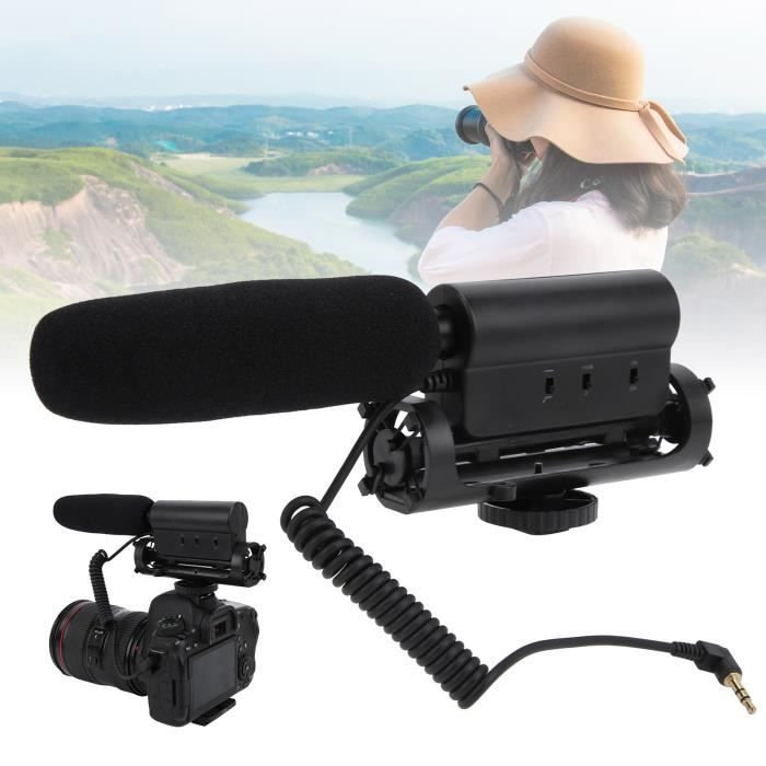 YOSOO Microphone de caméra Microphone de Fusil de Chasse D'entrevue ... YOSOO Microphone de caméra Microphone de Fusil de Chasse D'entrevue ...