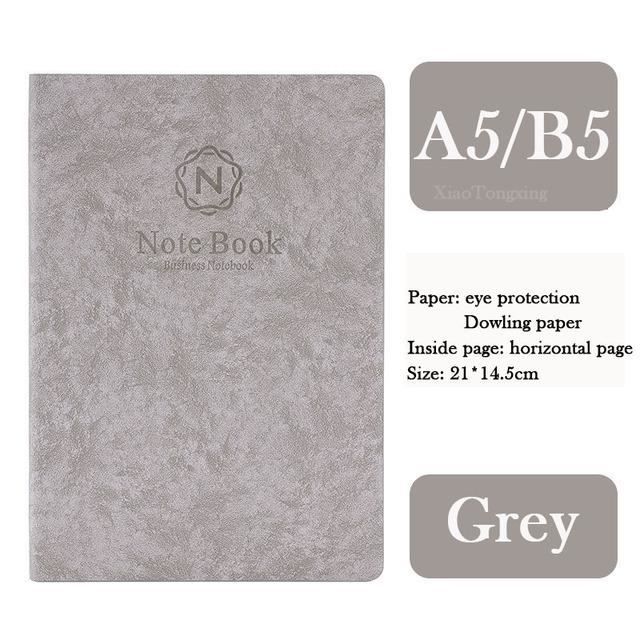 CARNET DE NOTES,Grey 100 sheets-B5--Carnet de notes Ultra épais, livre ...