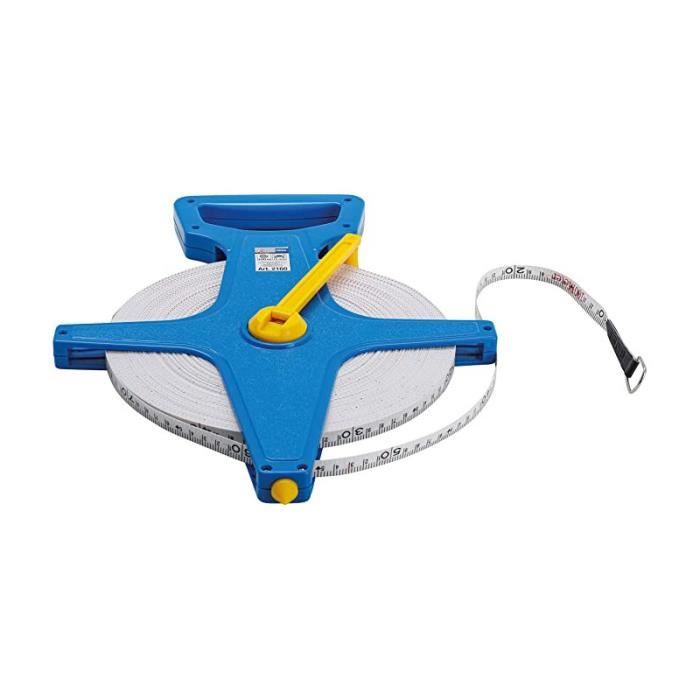 DECAMETRE D'ARPENTEUR OUVERT - LONGUEUR 100 M - METRIQUE ET IMPERIALE ...