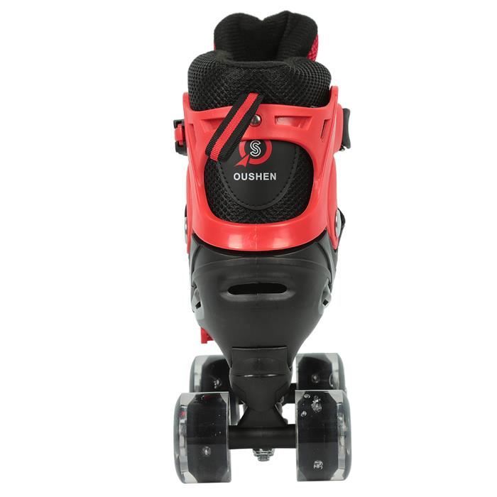 Patins enfants - XJING - Taille ajustable (32-37) - Roues doubles en ...