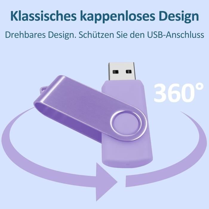 Cle Usb 32 Go Lot 5 Clé Usb 3.0 Rapide Flash Drive 32Go Stockage Disque ...