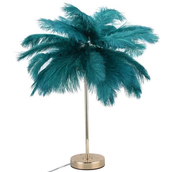 YOSOO Bedroom Bedside Lamp, Ostrich luminaire poser Lampe de table en ...
