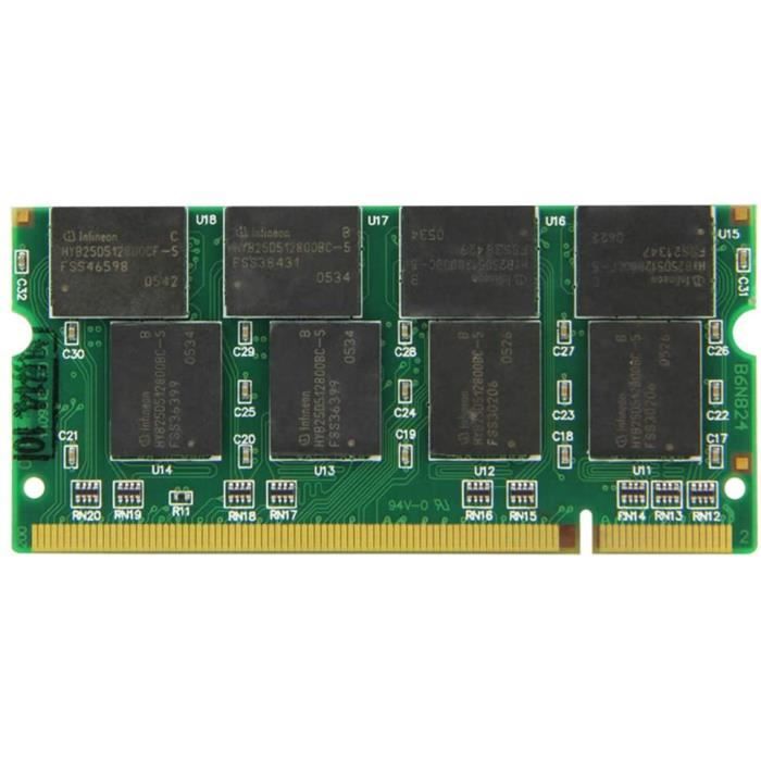 Ram de mémoire pour Ordinateur Portable SoDIMM PC2700 DDR 333 MHz ...