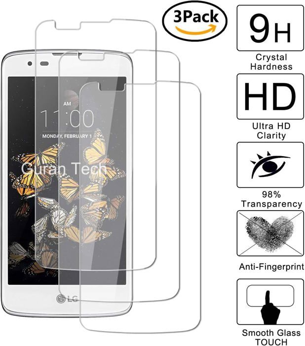 Protecteur d'écran en verre trempé pour LG K8 2016 Smartphone - 3 ...