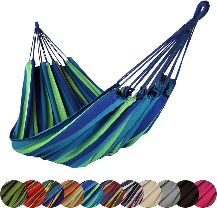 Île Maurice Hamac Tissu 200 x 140 cm Capacité Charge 200 kg Sac ...