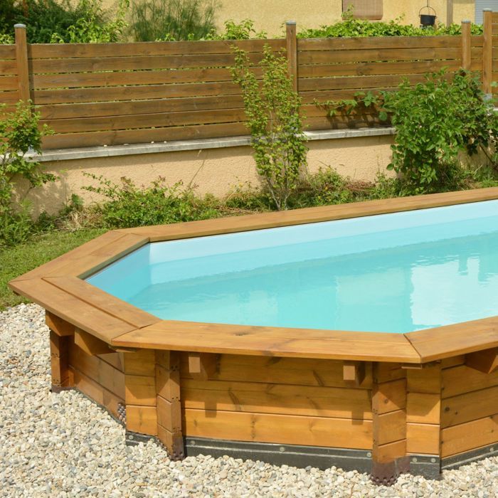 Liner Piscine Hors Sol Bois