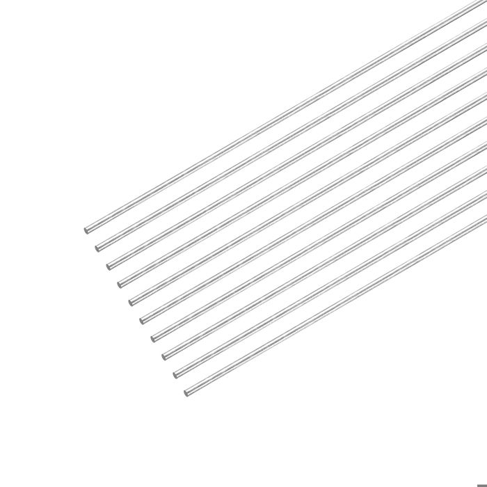 Tige filetée SOURCING MAP 10Pcs 0,6mm x 200mm Tiges Acier Inox 304 ...