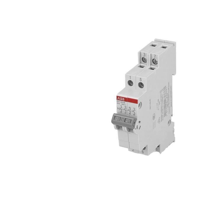 Interrupteur Modulaire - ABB - E211-32-40 - 4 pôles - 32A - 230V-400V - Cdiscount Bricolage