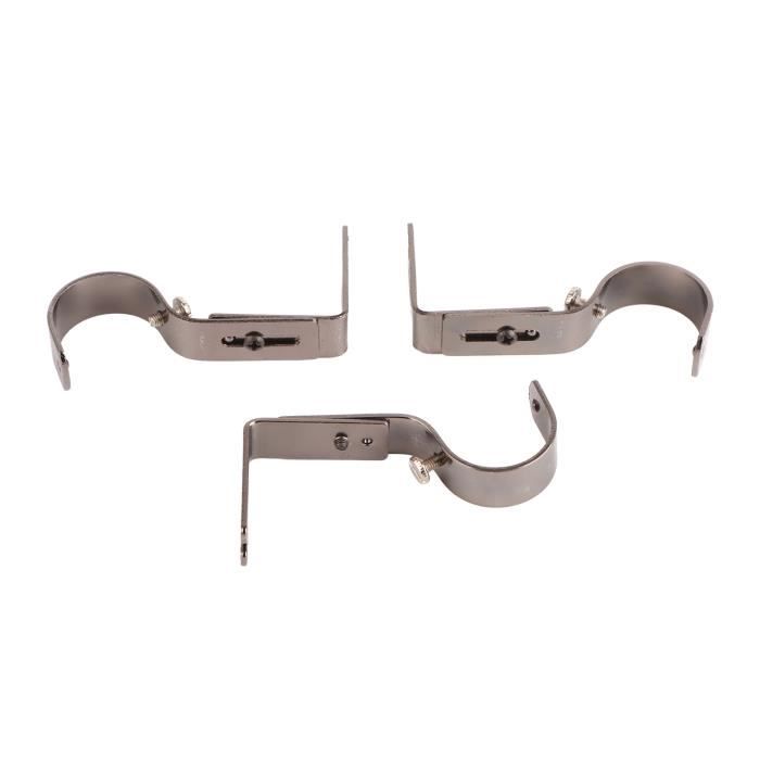 Akozon Crochet de tringle à rideau Supports de Tringle à Rideau ...