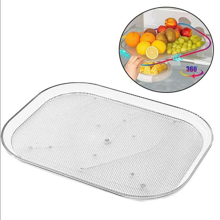 Plateau Tournant Réfrigérateur Rectangle , Support À Épices en ...