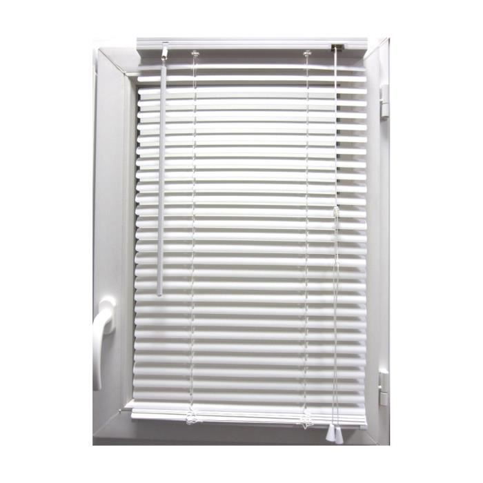 Store Venitien Pvc Blanc 40X130 Cm - Cdiscount Maison