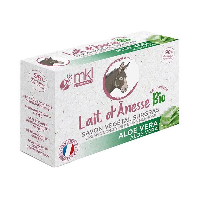 MKL Savon Lait d'Ânesse Savon Végétal Aloe Vera 100g - Cdiscount Au ...