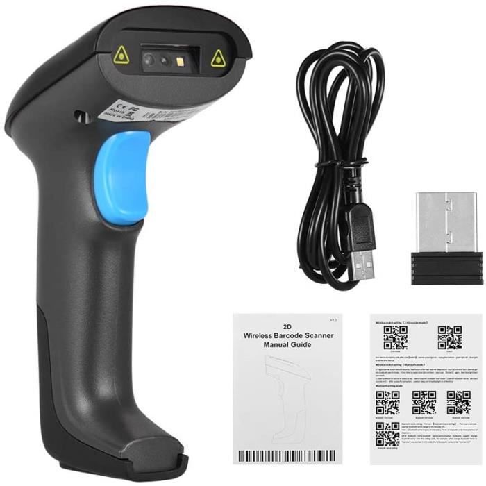Scanner De Codes À Barres Sans Fil, Handheld Scanner De Codes À Barres ...