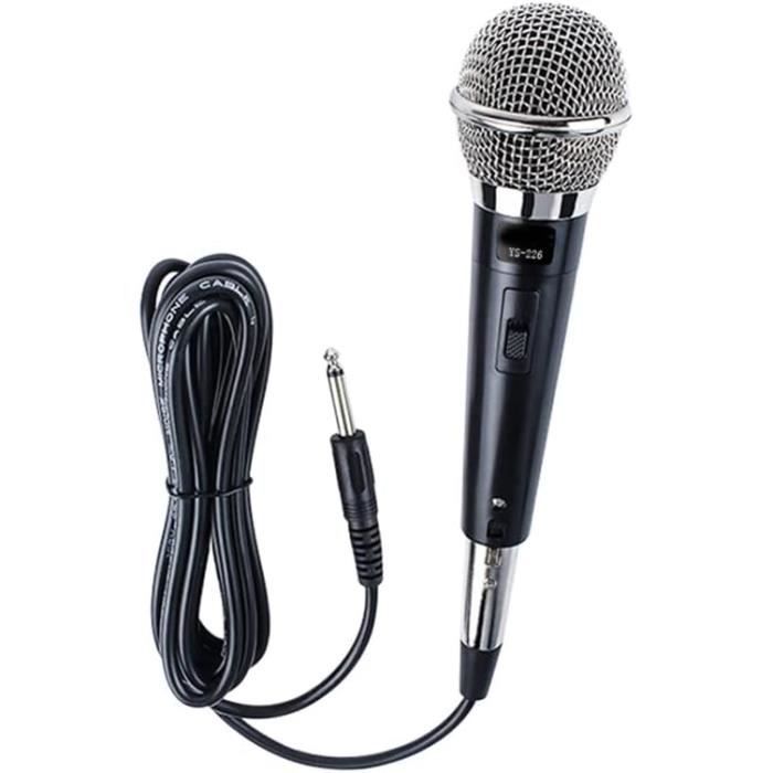 Microphone Filaire Haute Fidélité Pour Karaoké, Parfait Pour Les Fêtes ...