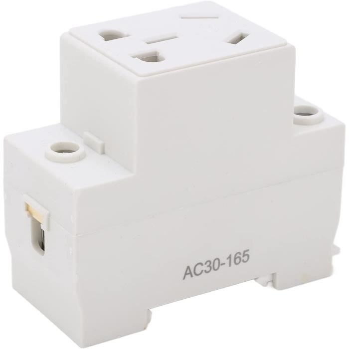 Prise De Courant 10-16A 250V 5 Trous, Prise Modulaire Sûre Et Durable ...