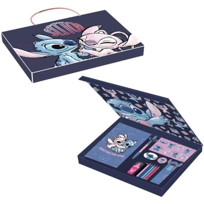 Set de papeterie - CERDA - Lilo et Stitch Disney - Violet - Adulte - 37 ...
