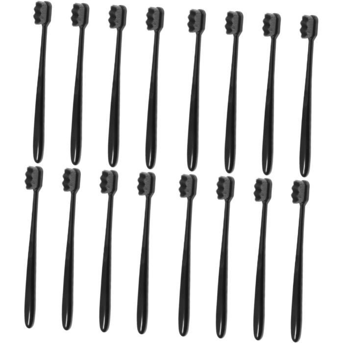 16 Pièces Brosse À Dents Souple Deep Cleaning Deep Cleansing Brosse À ...