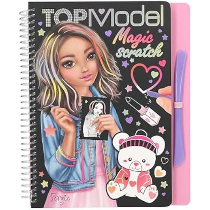 Livre à gratter - Depesche - TOPModel 13266 - 20 pages - Motifs de ...