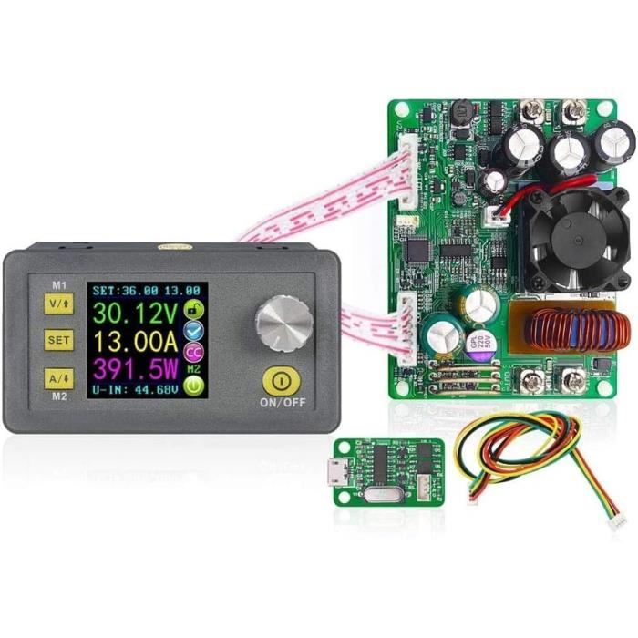DollaTek DPS5015 Communication USB 50V 15A Tension constante Courant abaisseur Module d ...