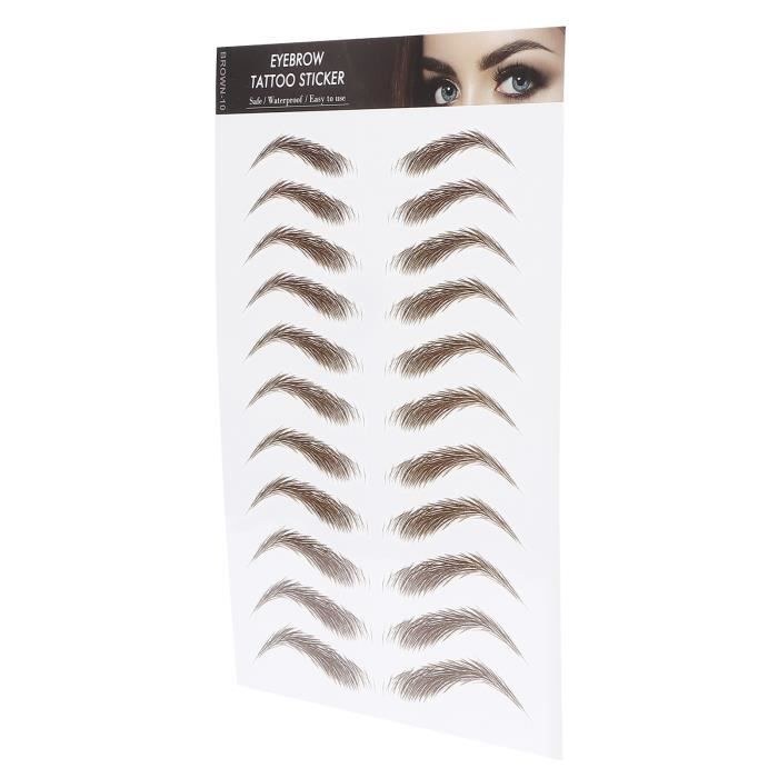 Autocollant Professionnel étanche Pour Tatouage De Sourcils Autocollant ...