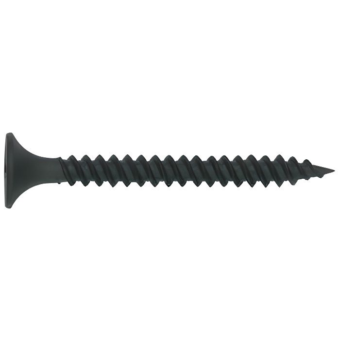 Vis plaque de plâtre PH2, tête trompette, double filetage, vis pointue ...