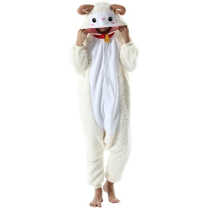 RUMOCOVO® Pyjama Adulte Unisexe Anime Animal Costume Cosplay ...