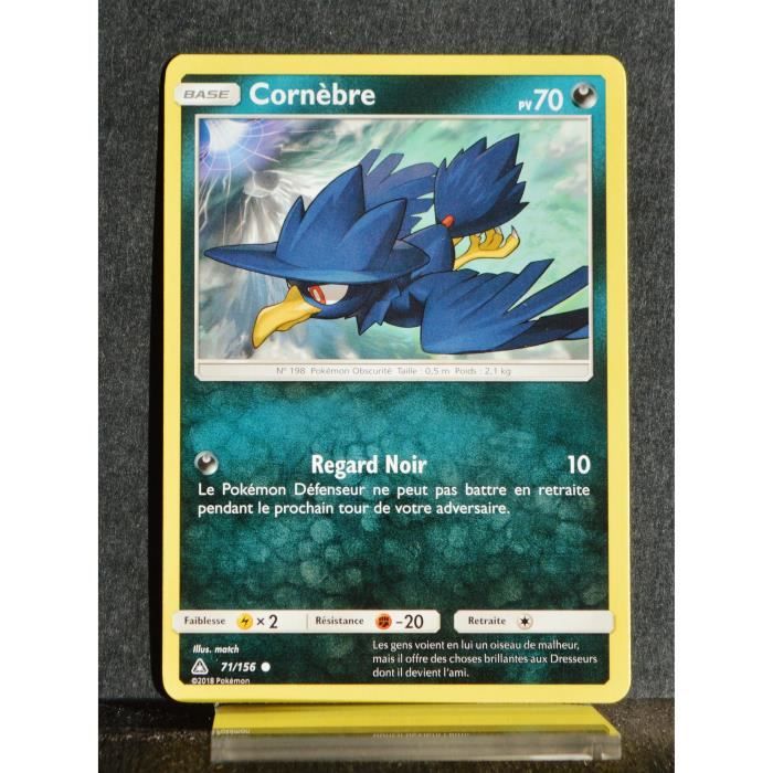 Carte Pokémon 71-156 Cornèbre SL5 - Soleil et Lune - Ultra Prisme NEUF ...