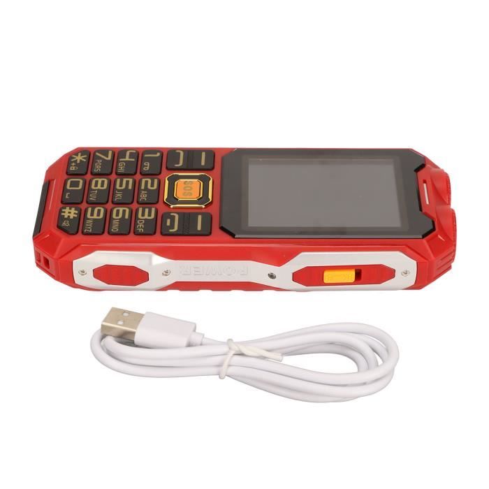 LAN Unlocked Senior Phone, High Volume Senior Cellphone 2.4In Screen ...