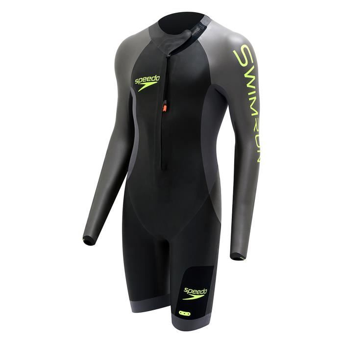 Combinaison de swimrun Speedo Fastskin Swimrun 3.0 - Homme - Noir ...