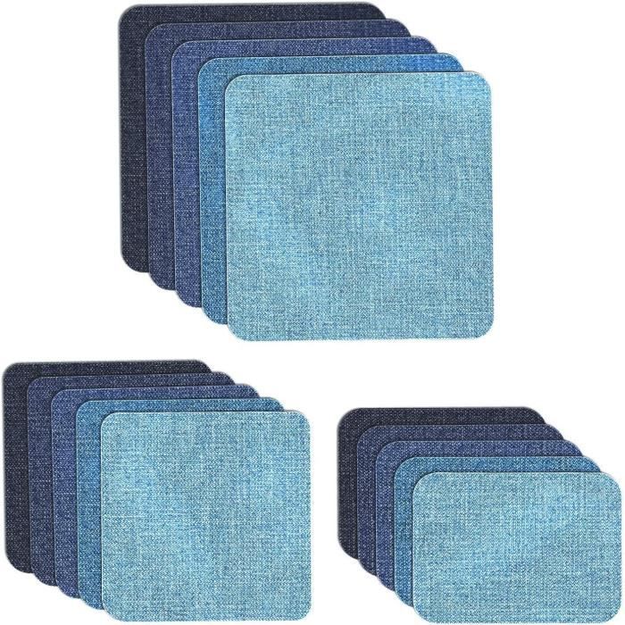 Patch Denim Fer Sur Le Tissu,Muscccm 15 Pièces Ecusson Thermocollant ou ...