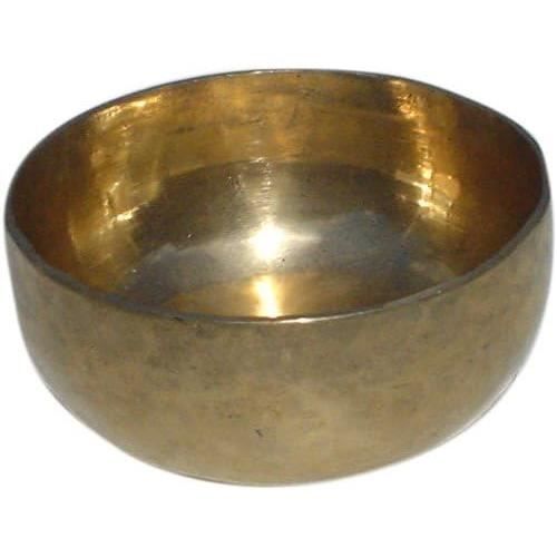 Guru-Shop Bol Chantant en Laiton Fabriqué à la Main en Inde - 13 cm, L ...