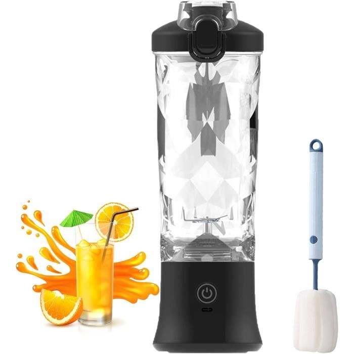 Blender Smoothie Maker 600Ml, Blender Portable Petit Smoothie Maker To ...