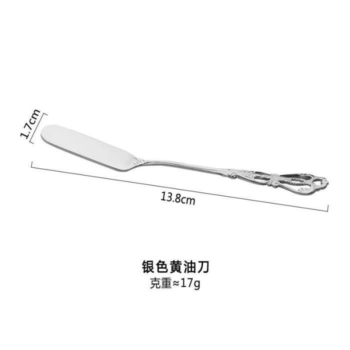 FOURCHETTE DE TABLE,silver grease knife--Cuillère à café en acier ...