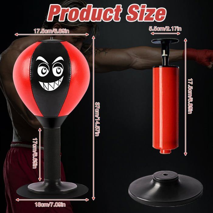 Kit de punching ball - Table de punching ball - Ventouses puissantes ...